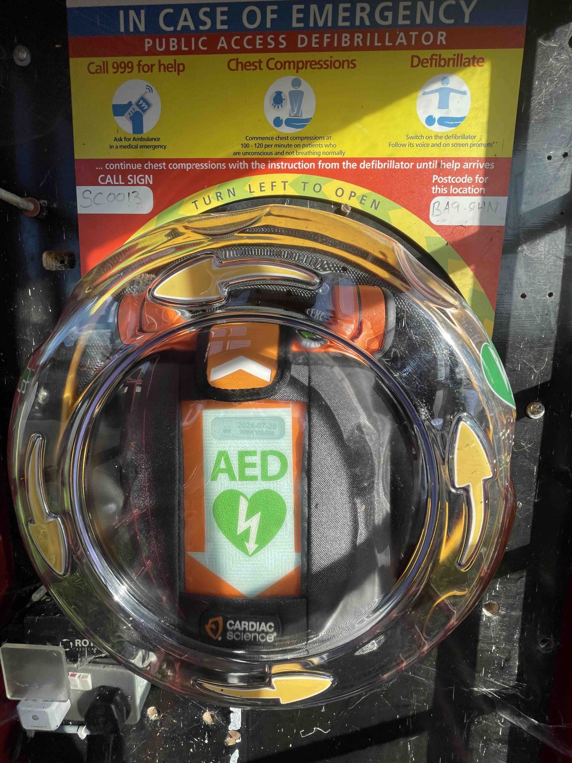 Community Defibrillator – Charlton Musgrove Parish Council